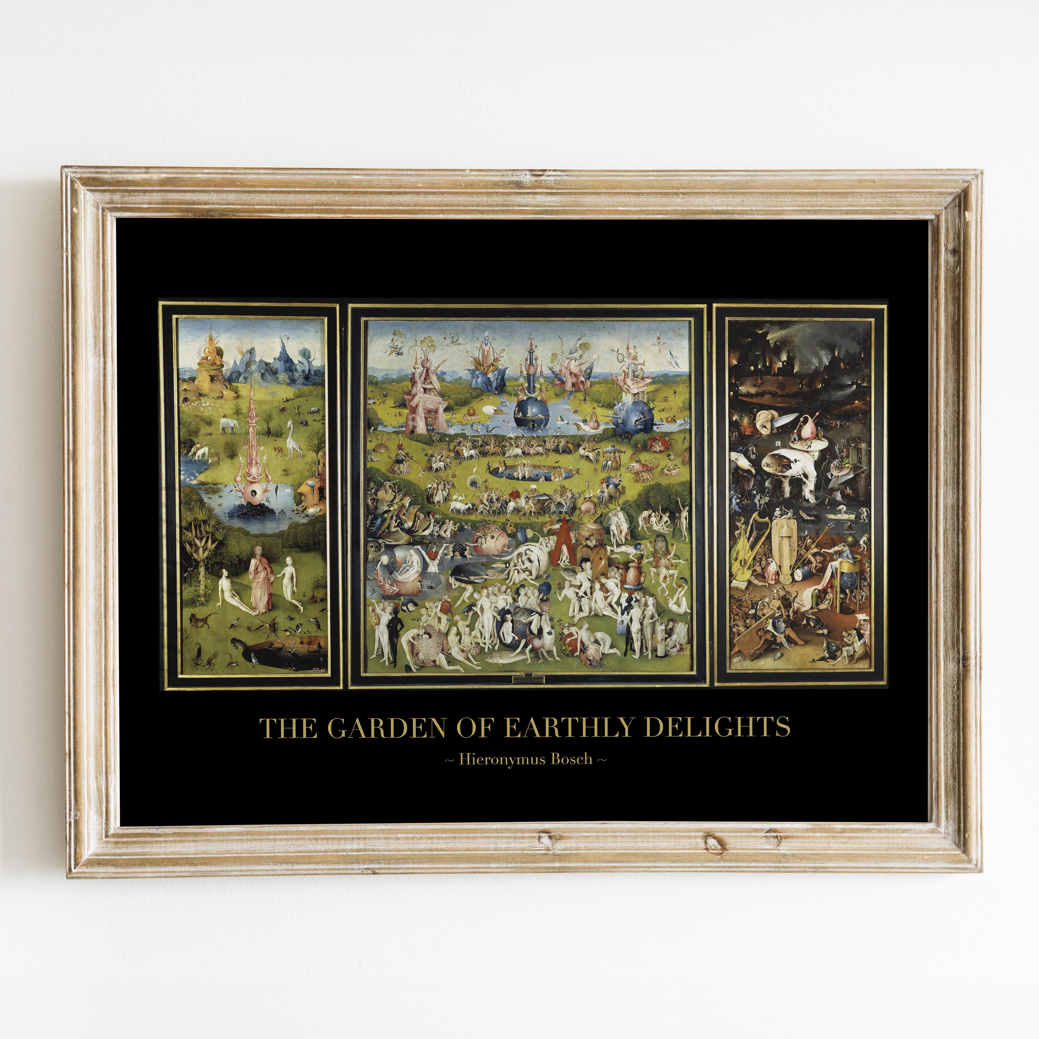 Interesting Info About Garden Of Earthly Delights Print