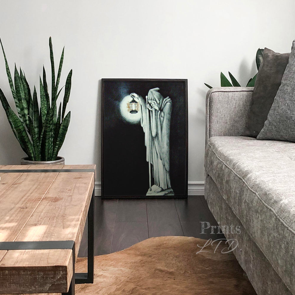 Led Zeppelin Man With Lantern Art Prints – Prints Limited