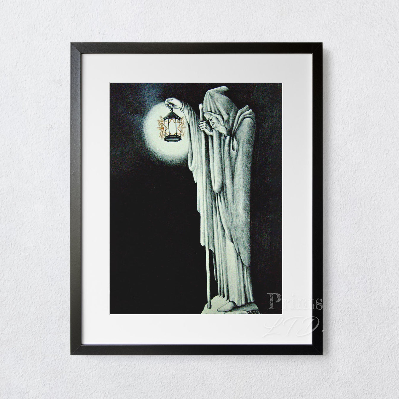 Led Zeppelin Man With Lantern Art Prints – Prints Limited