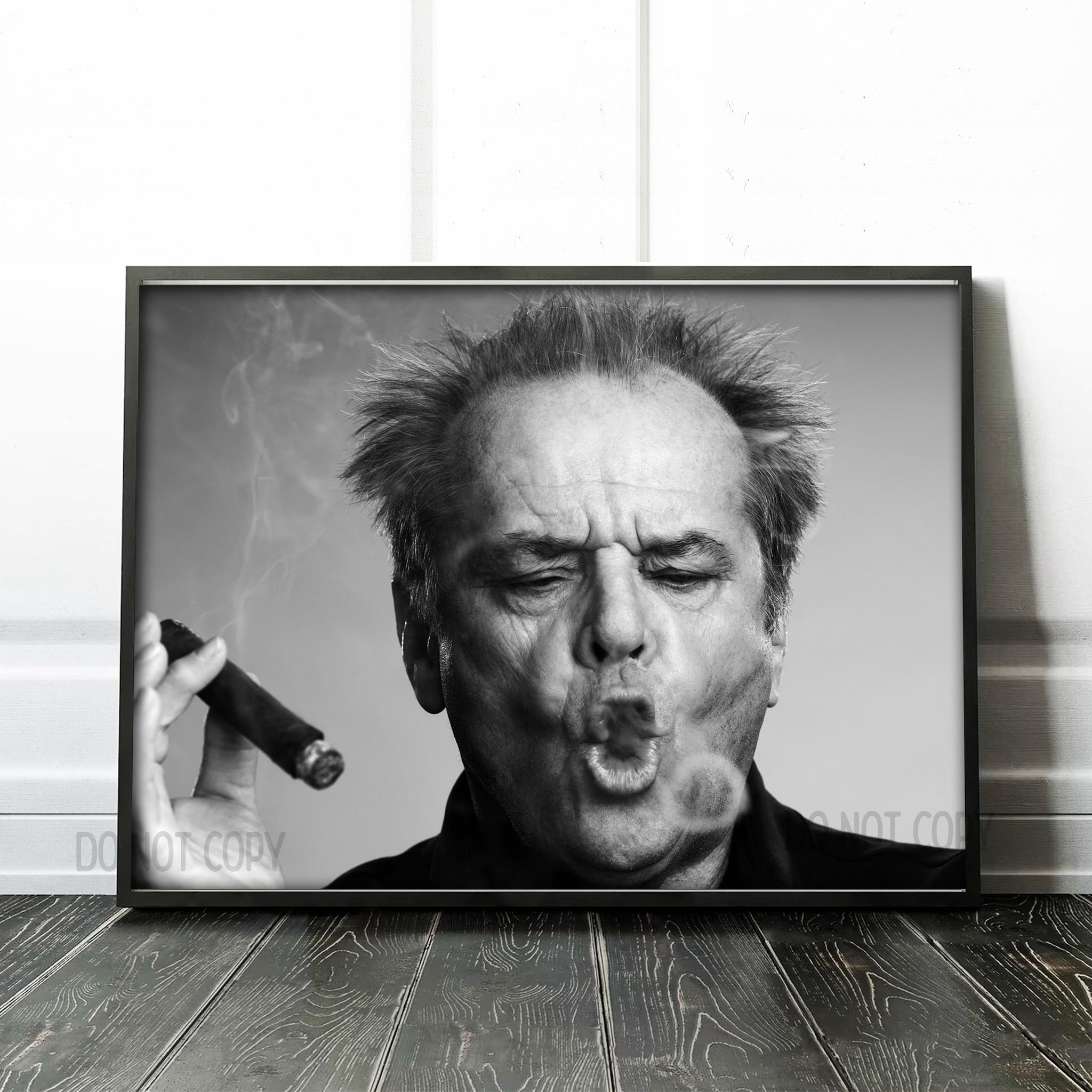 Jack Nicholson Smoking A Cigar Art Prints – Prints Limited