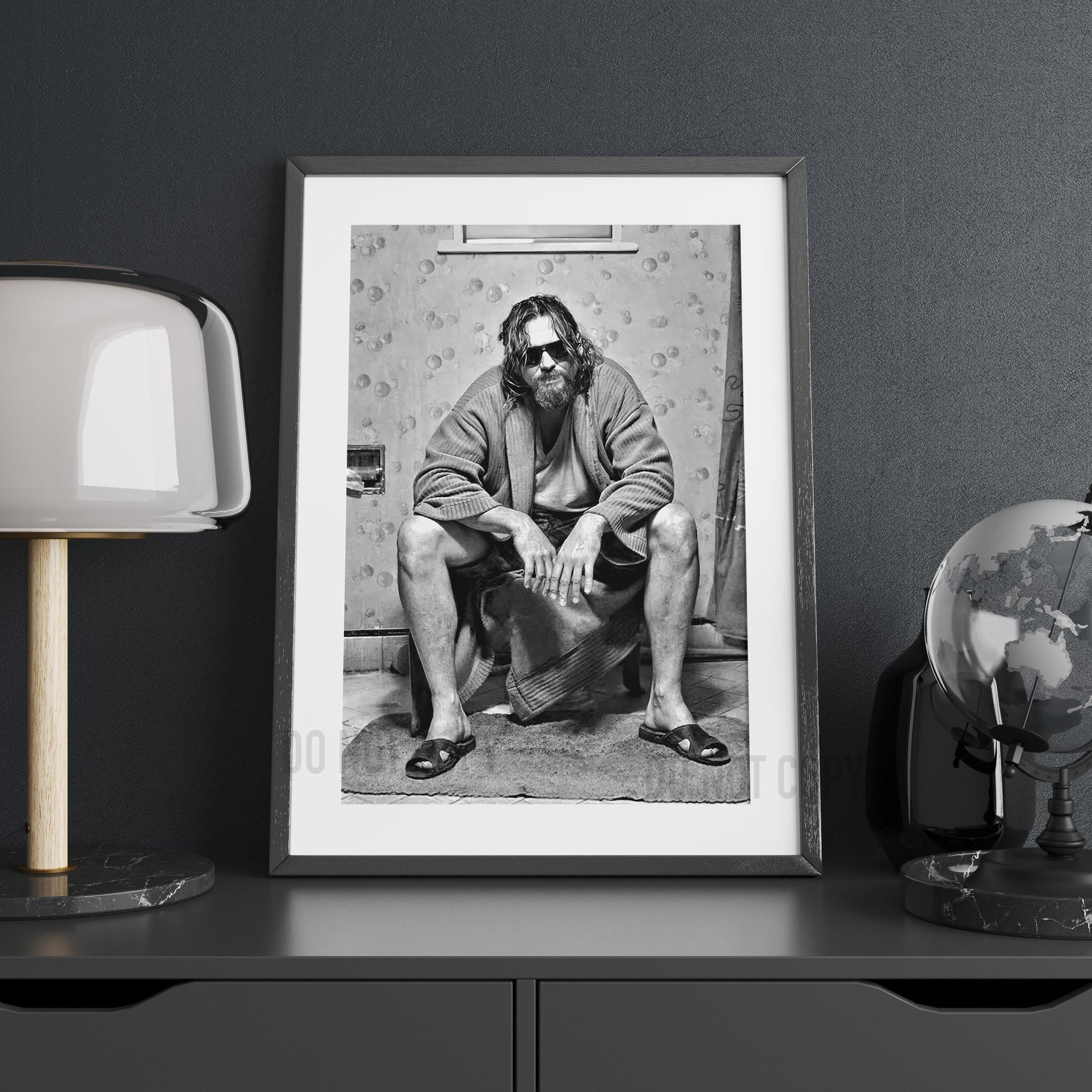 The Big Lebowski Bathroom Toilet Scene Art Prints – Prints Limited