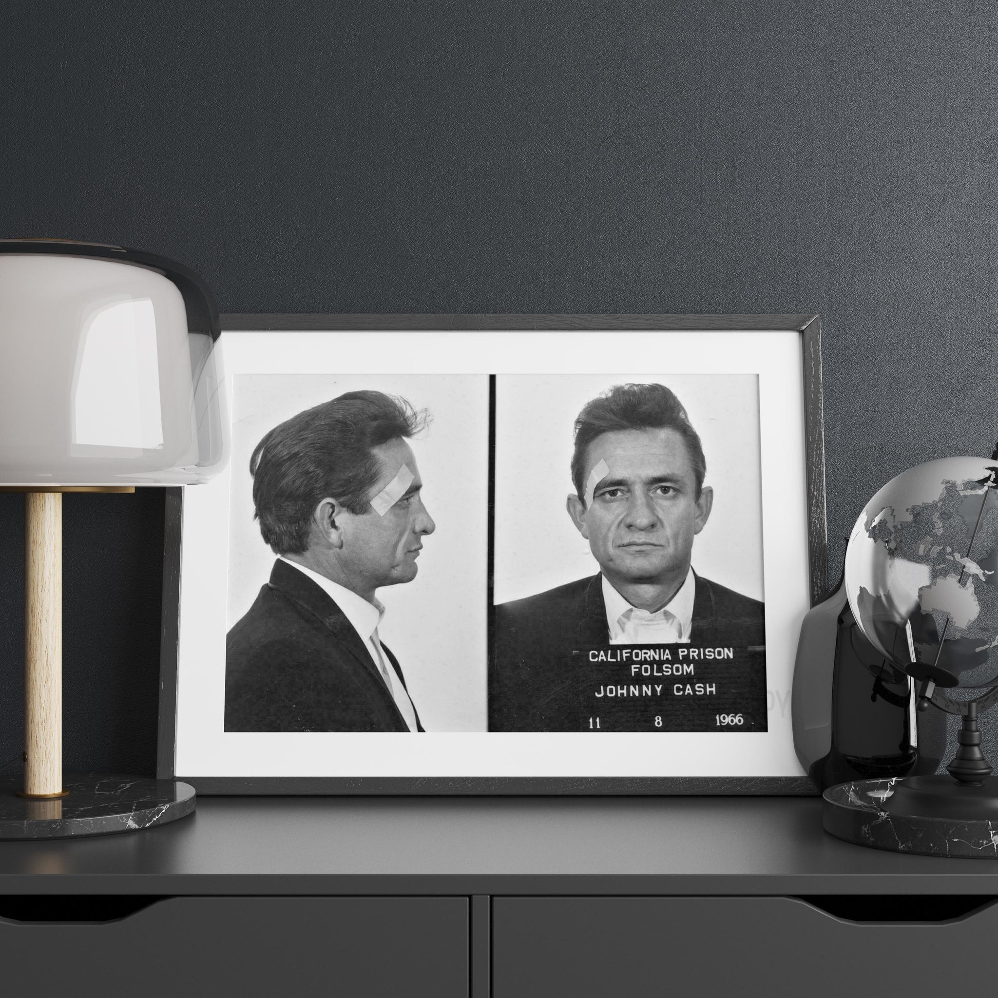 Johnny Cash Prison Mugshots Art Prints – Prints Limited