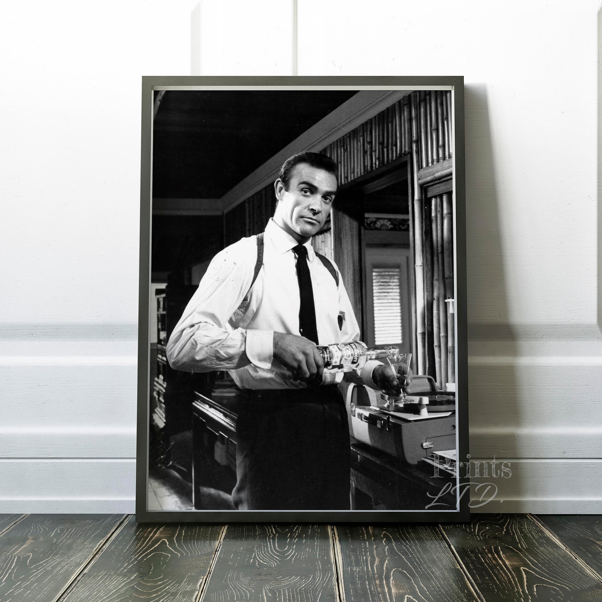 Sean Connery as James Bond Shaken Not Stirred Art Prints – Prints Limited