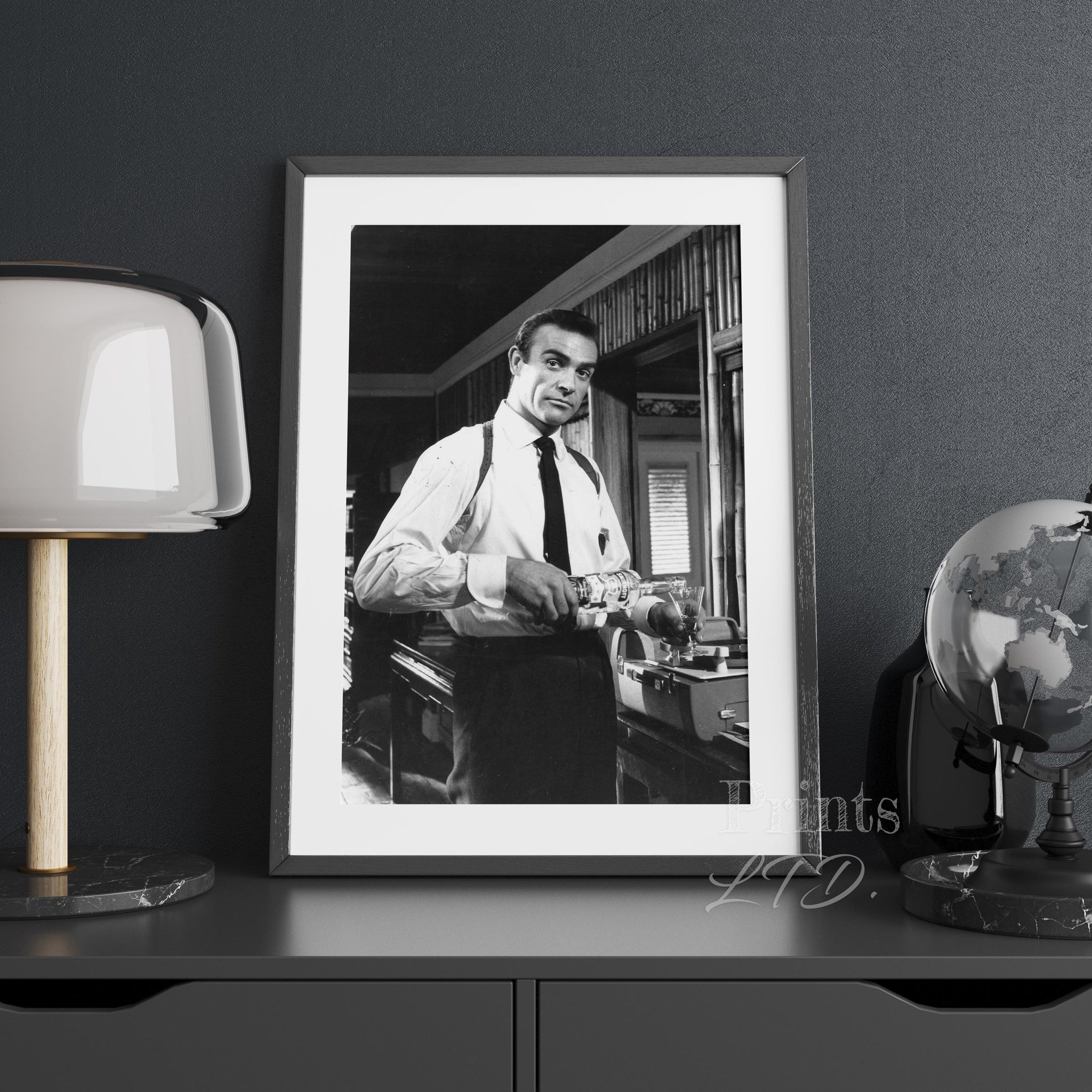 Sean Connery as James Bond Shaken Not Stirred Art Prints – Prints Limited