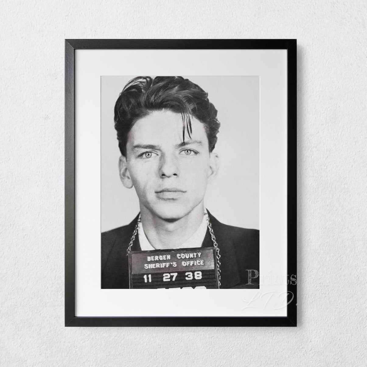 Frank Sinatra Prison Mugshot Art Prints – Prints Limited